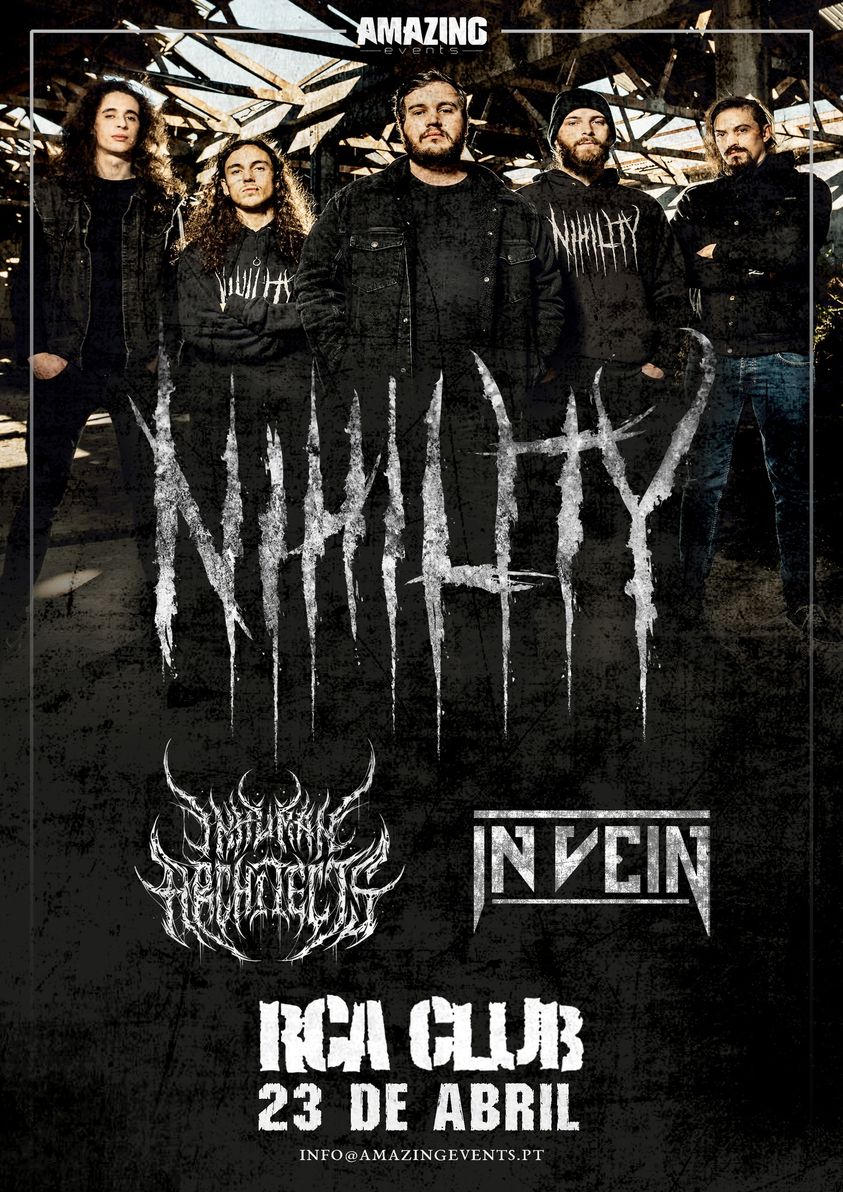 NIHILITY dia 23 de Abril no RCA Club – Amazing Events